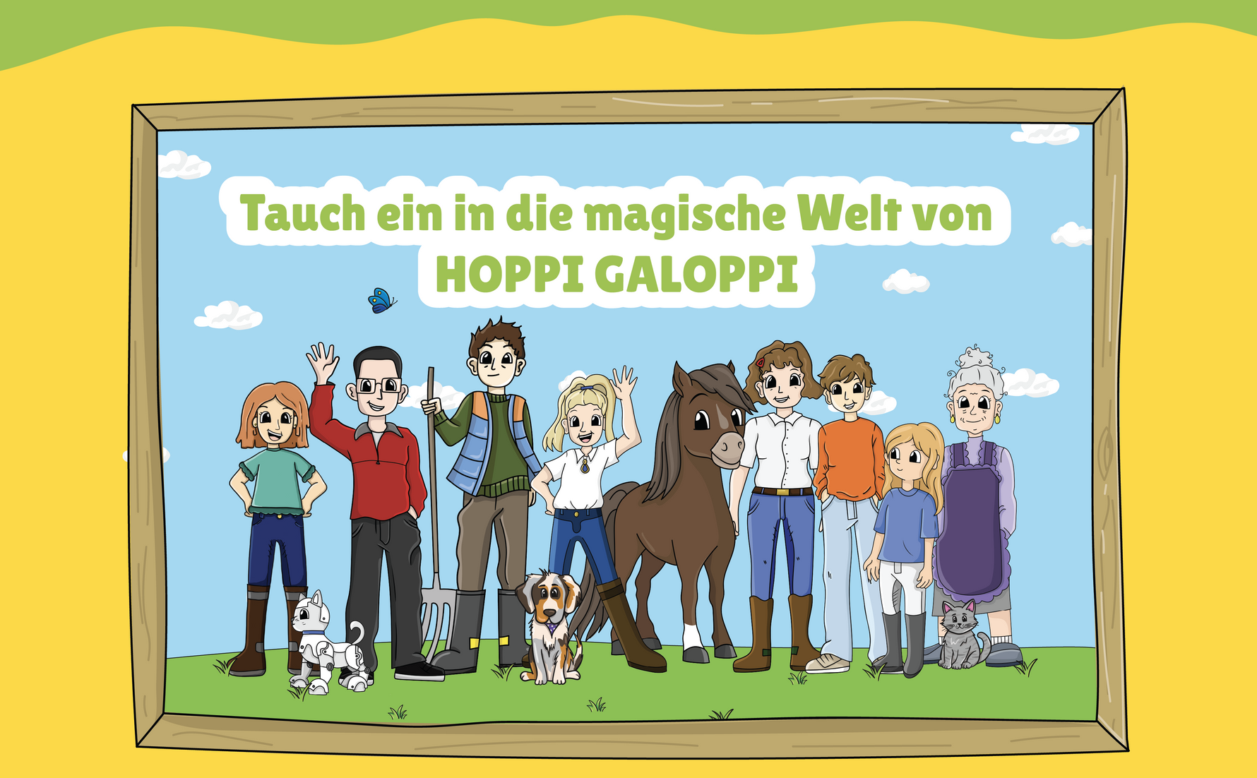 HOPPi GALOPPi - das Brettspiel